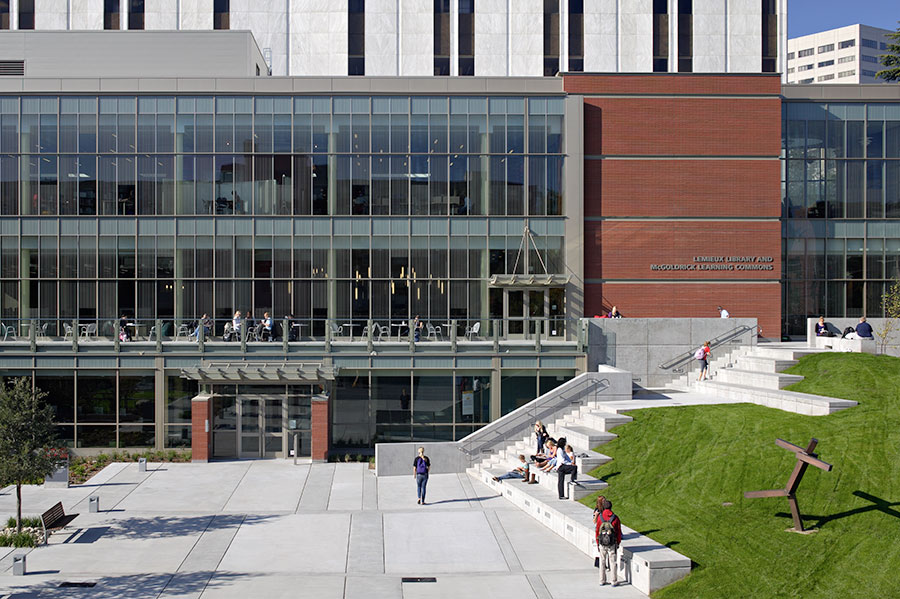 Seattle U Lemieux Library and McGoldrick Learning Commons | Bonewitz LLC